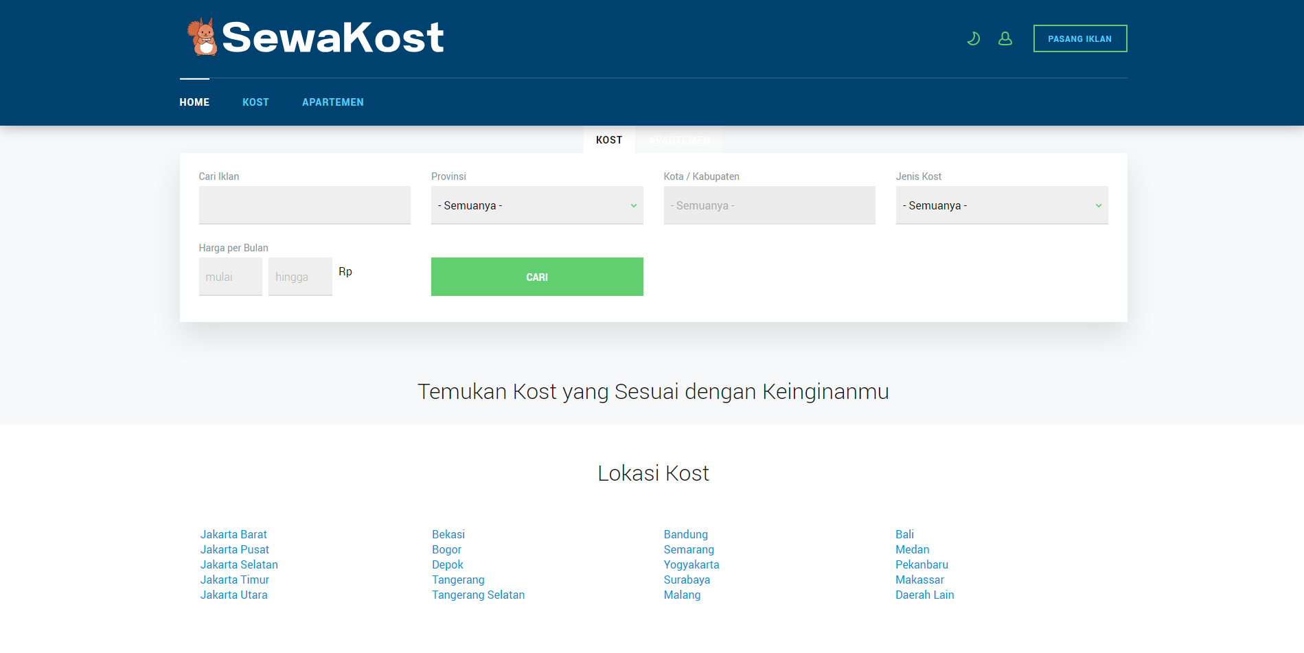6 Rekomendasi Website Cari Kost Terpercaya di Indonesia - JKTLiving Blog